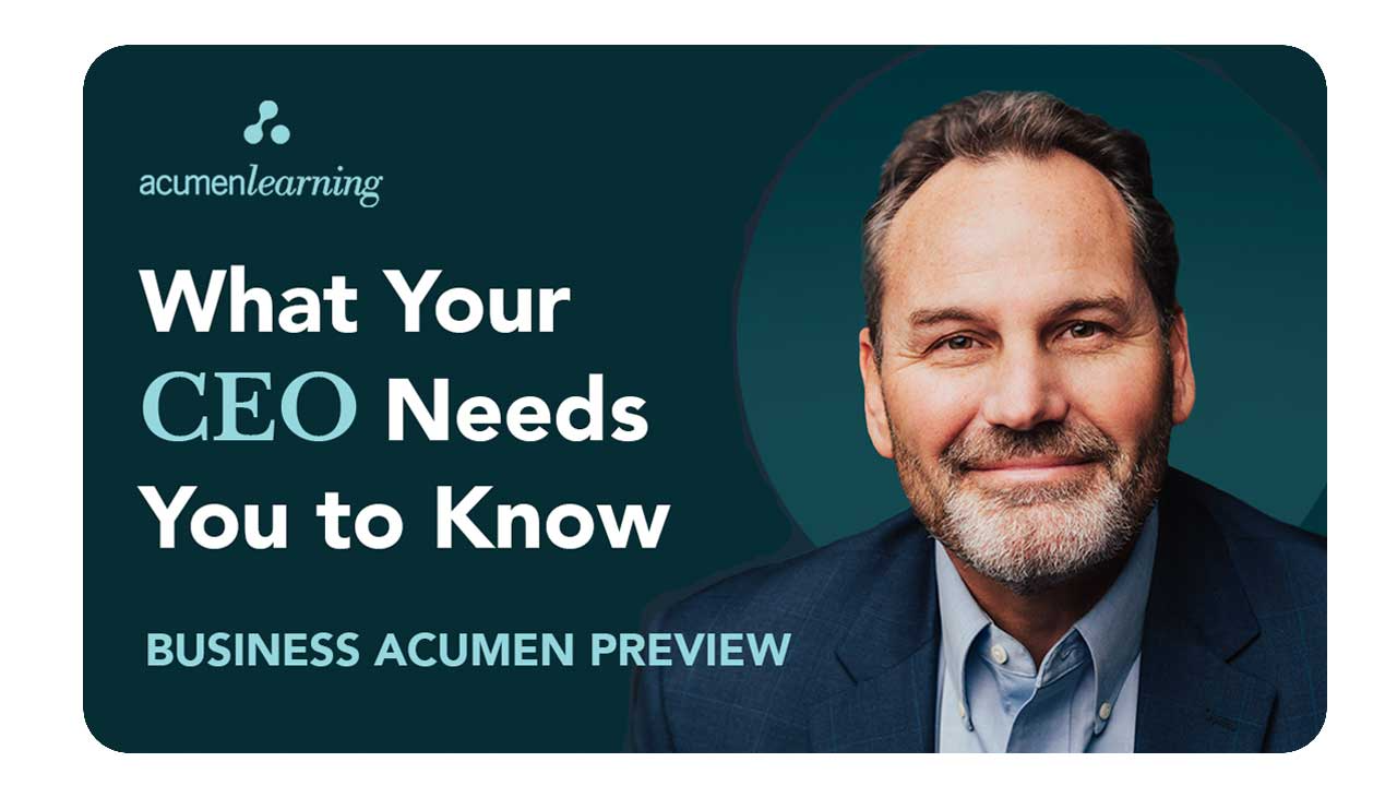 Lack of Business Acumen Seminar | Acumen Learning